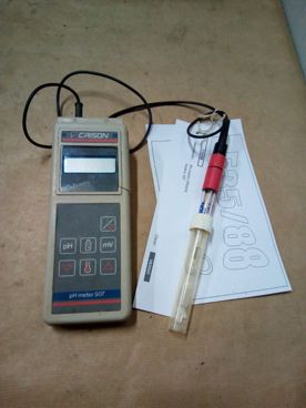 PH-ímetro marca CRISON 88/535 modelo 507 - FIMMA