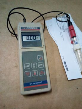 PH-ímetro marca CRISON 88/535 modelo 507 - FIMMA